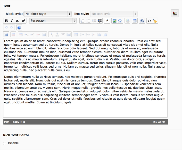 TYPO3 7.6 – Text & Media Image auslesen und bearbeiten | TYPO3 Probleme? Hier Hilfen und Tipps